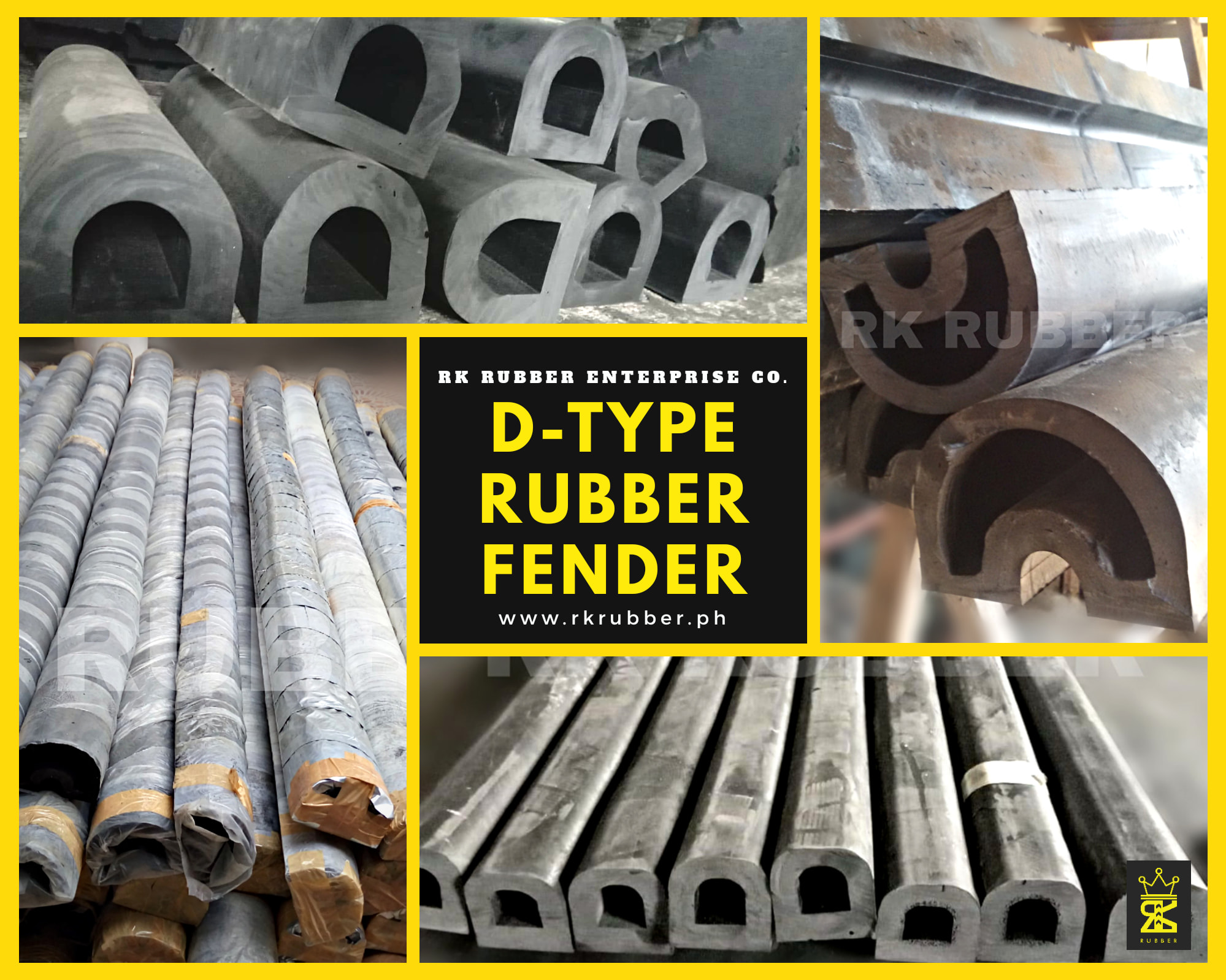 Supplier & Manufacturer of D Type Rubber Dock Fender in the Philippines